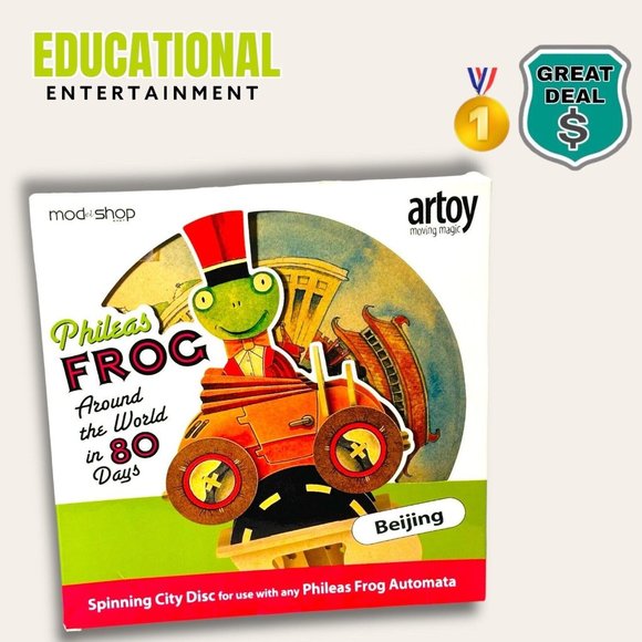 Artoy | Toys | Phileas Frog Around The World In 8 Days Sealed New ...